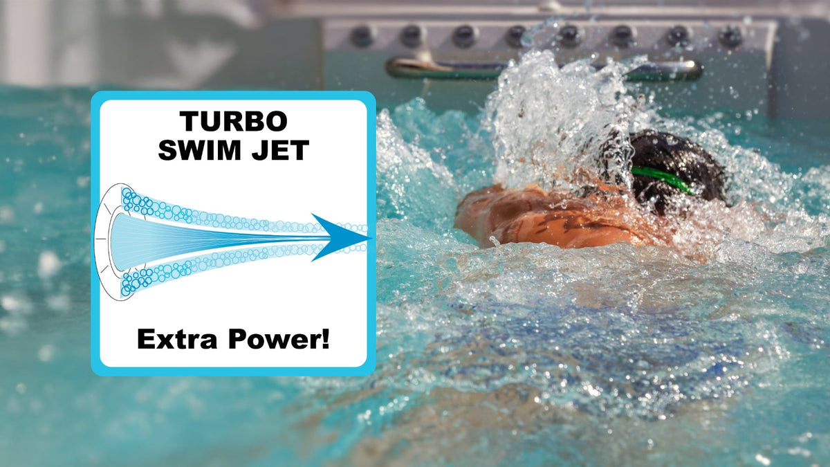 Powerful Aquatic Training with Turbo Swim Jets by Passion Spas ...